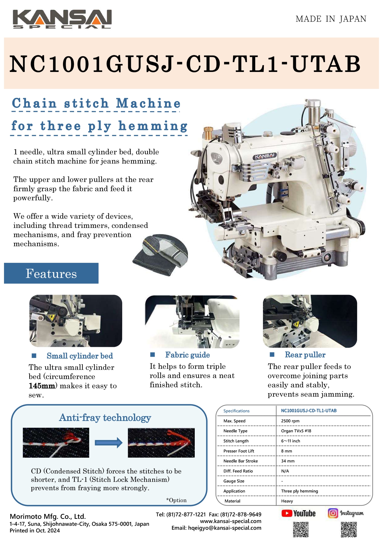 Kansai Special - NC1001GUSJ-CD-TL1-UTAB